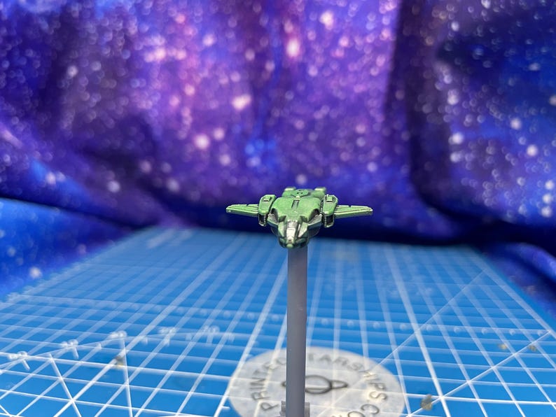 UNSC D77 Pelican Dropship Squadron (3) Halo Armada Homebrew Miniatures ...