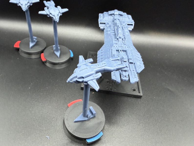 Halo Fleet Battles Proxy UNSC Phoenix Class Colony Ship Upgrade Set for ...