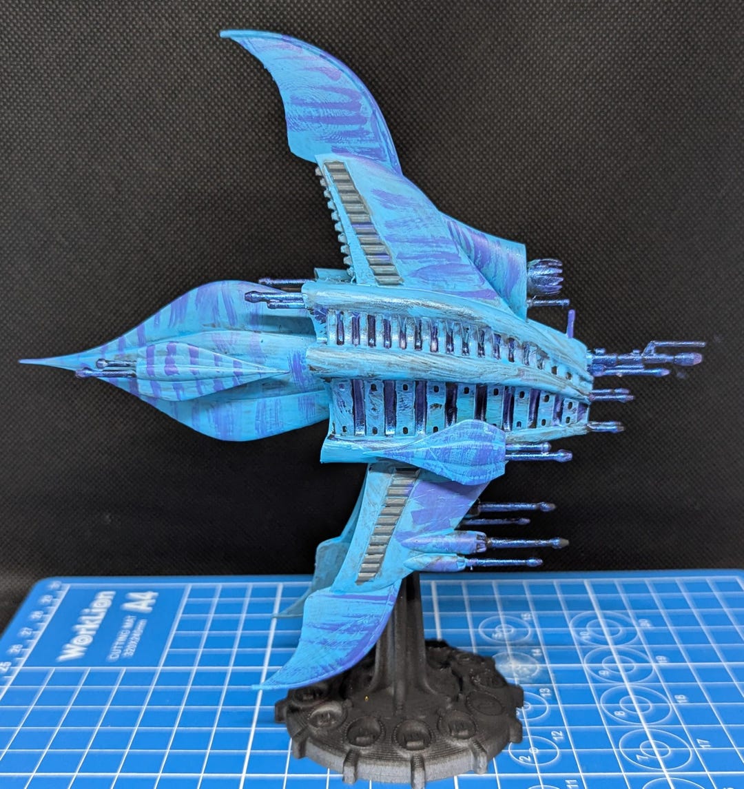 Babylon 5 Minbari Sharlin Warcruiser for Miniatures Games Like ...
