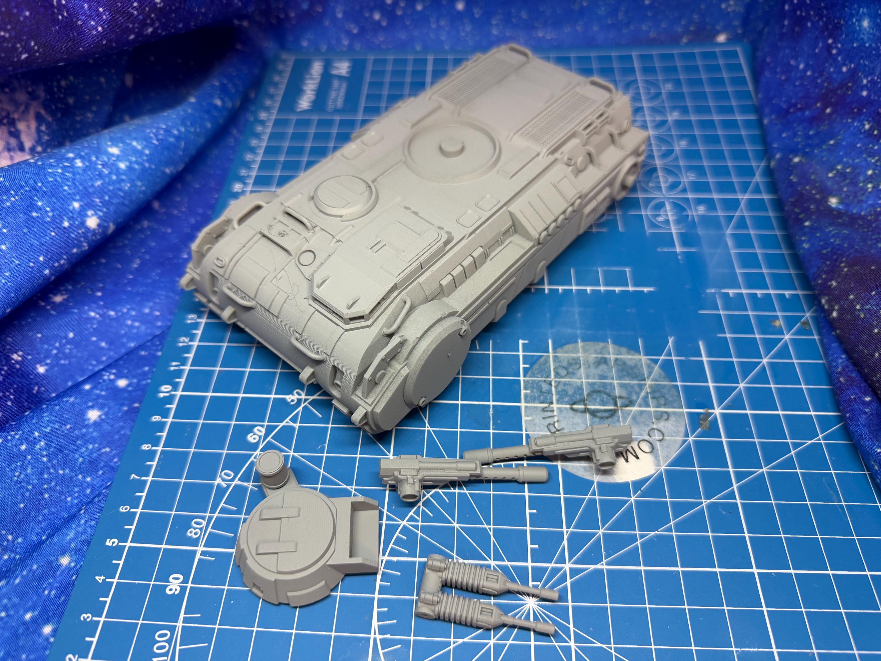 Rebel Alliance Insurgent Hover Tank Tank Kit: 35mm Scale Star Wars ...