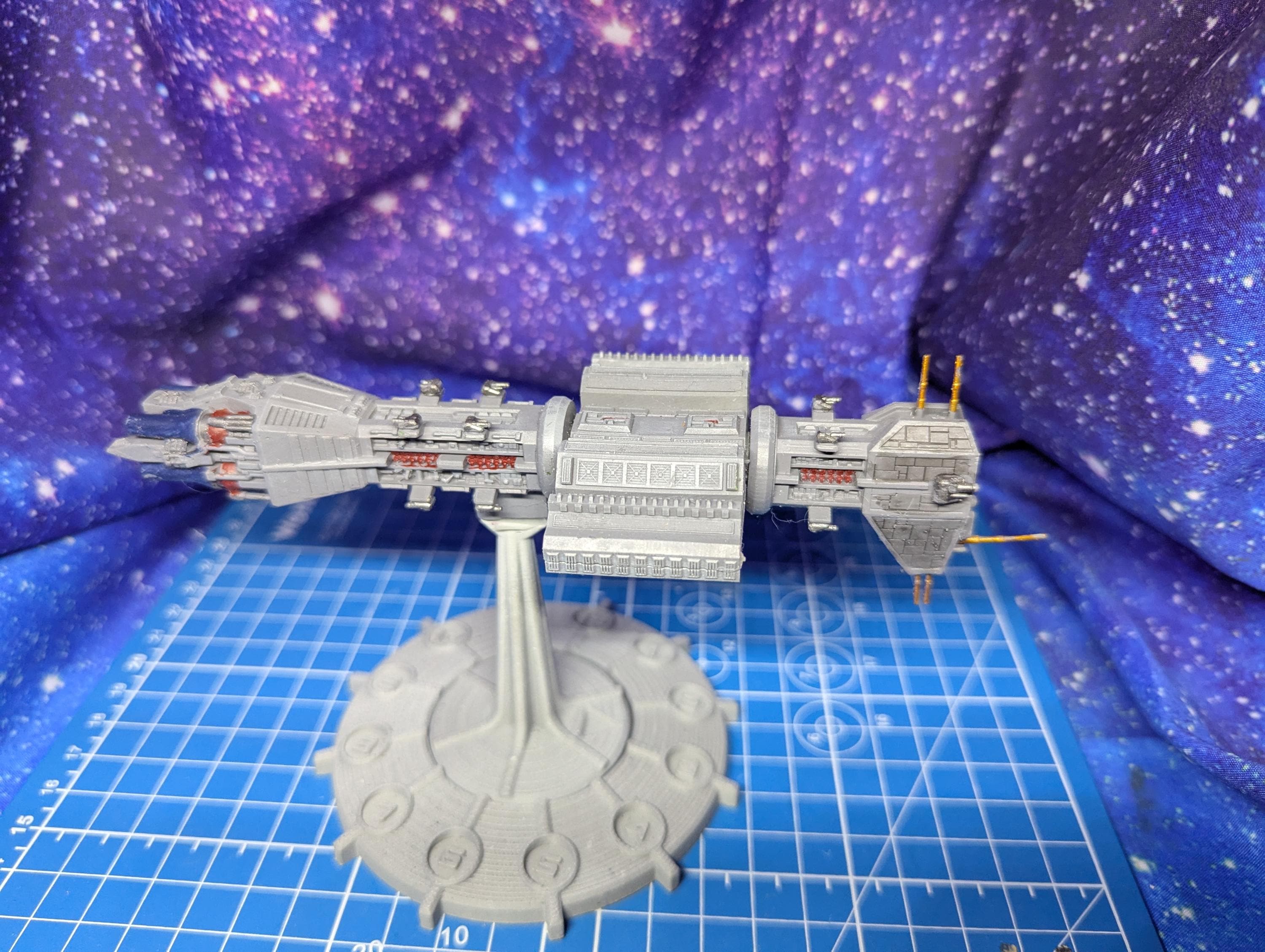 Babylon 5 Earthforce Omega Destroyer Scaled for Star Wars Armada 175mm ...