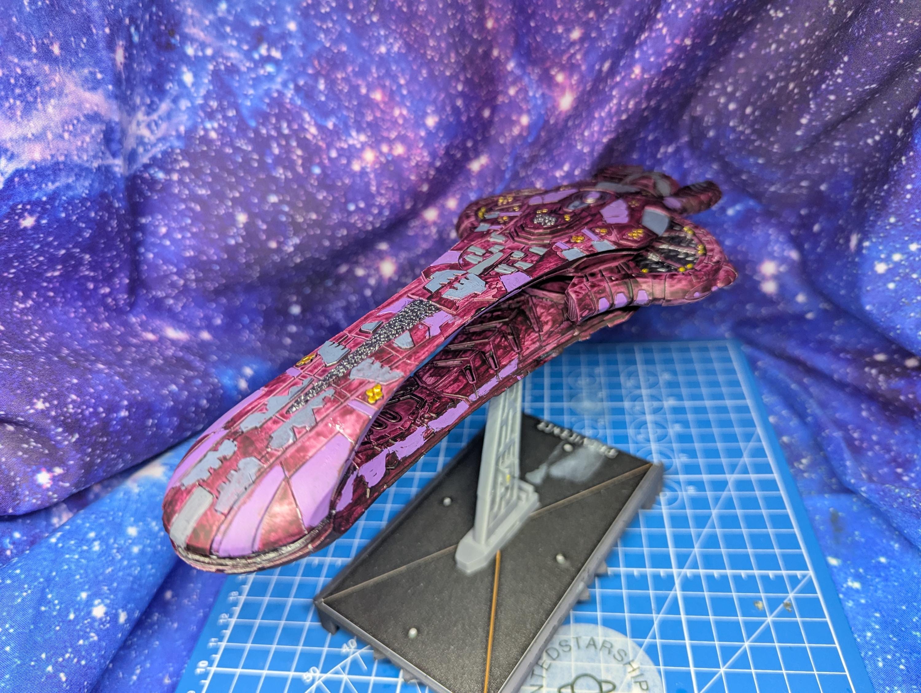 Covenant DDS Ruma-pattern Light Cruiser for Halo Armada 254mm - Etsy