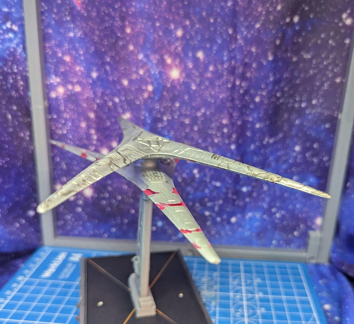 Cylon Fleet Basestar Type D Carrier for Armada Legends or Other ...