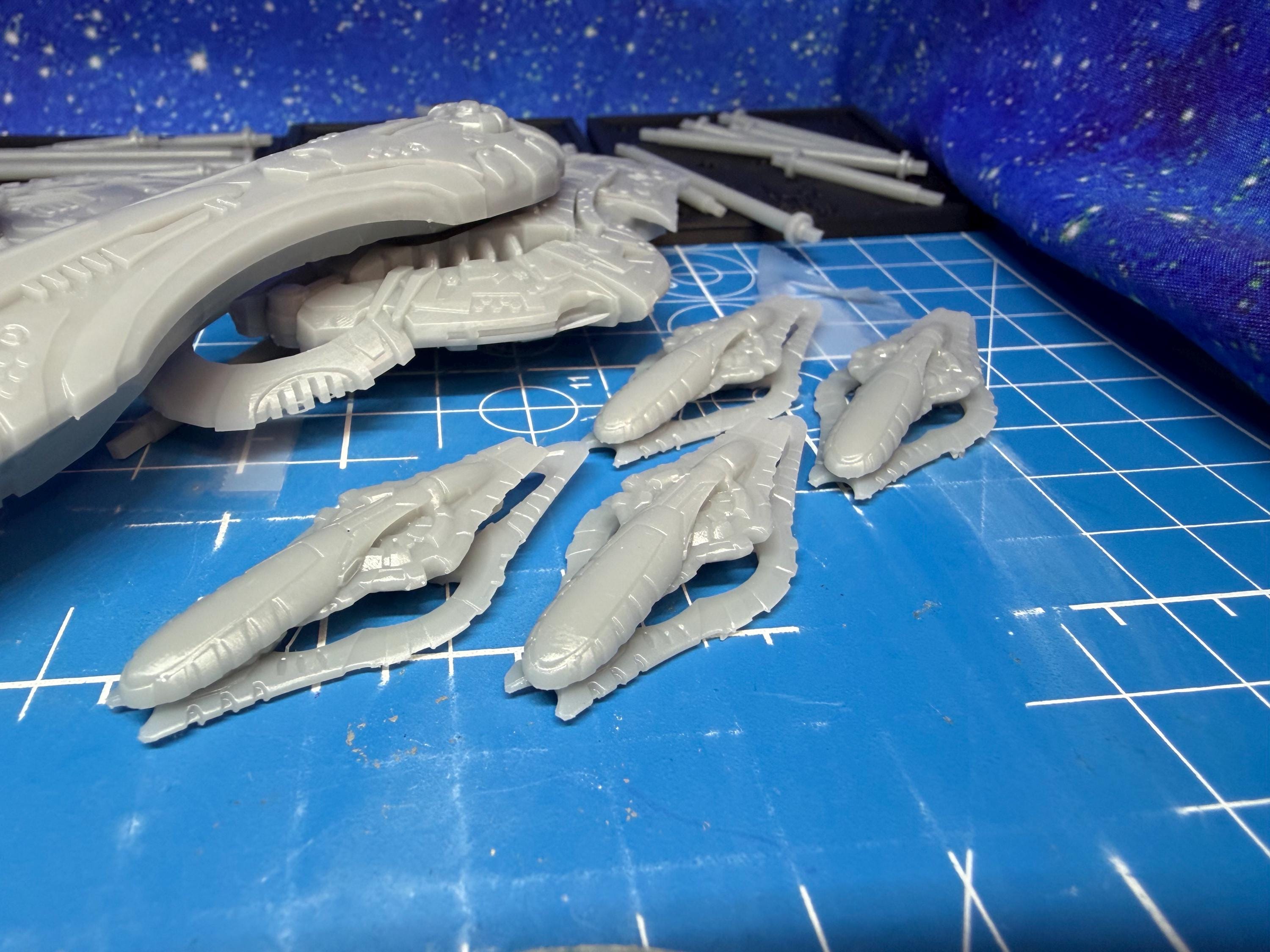 Halo Fleet Battles Proxy Covenant Large Upgrade Set for Games Like ...
