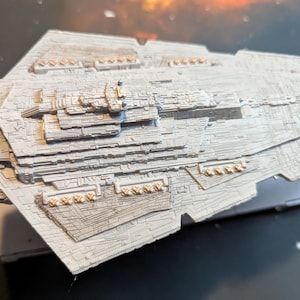 Imperial Bellator Star Dreadnought for Star Wars Armada 342mm - Etsy