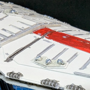 Republic Praetor Mark 1 Battlecruiser for Star Wars Armada Miniatures ...