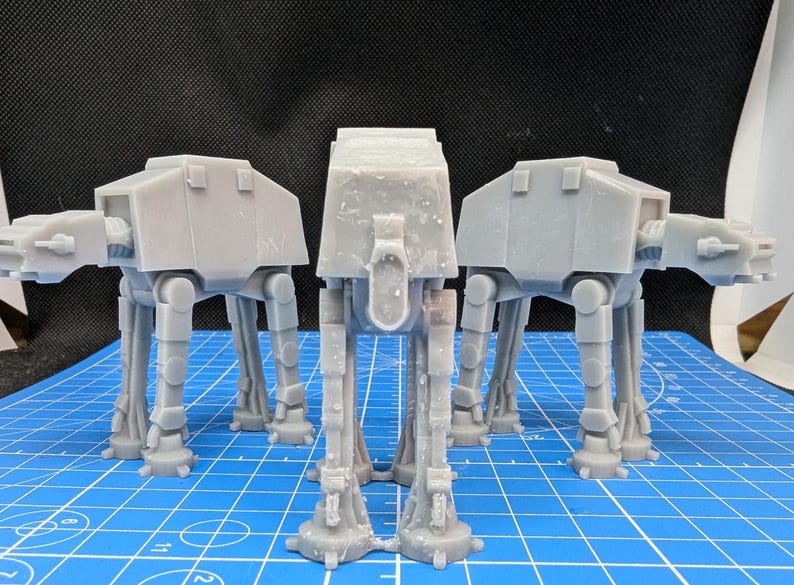 6mm Scale Imperial ATAT All Terrain Assault Transport Platoon(3) for ...
