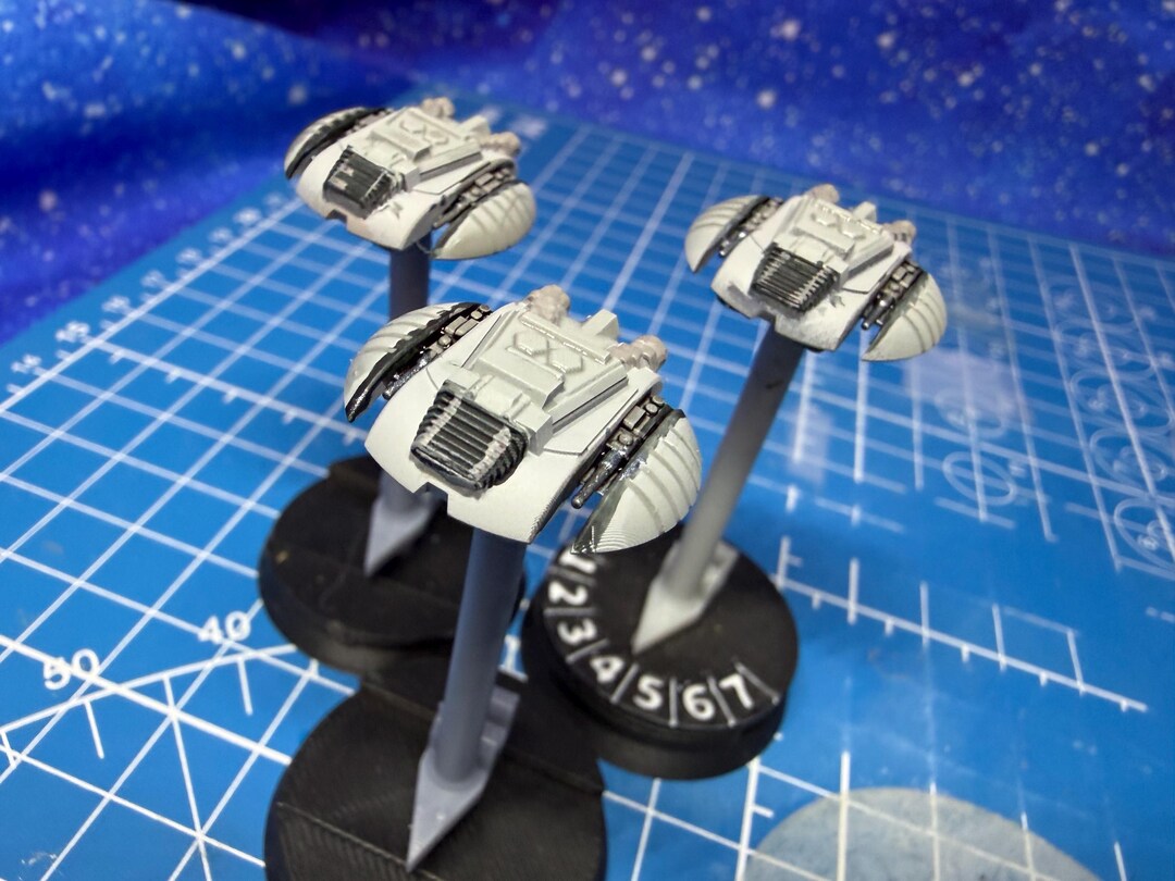 Cylon Fleet Raider Superiority Fighter Squadron TOS By(3) for Armada ...