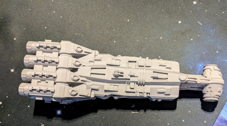 XW Xwing Epic Scale CR-92 Assassin Modified Corvette 312mm - Etsy