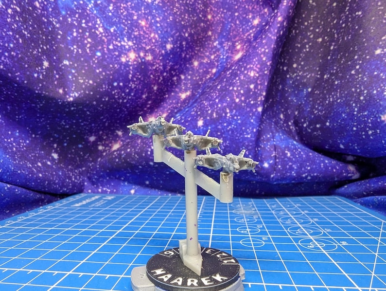 UNSC Sabre Spaceplane Fighter Squadron(6): Halo Armada Miniatures (22mm ...
