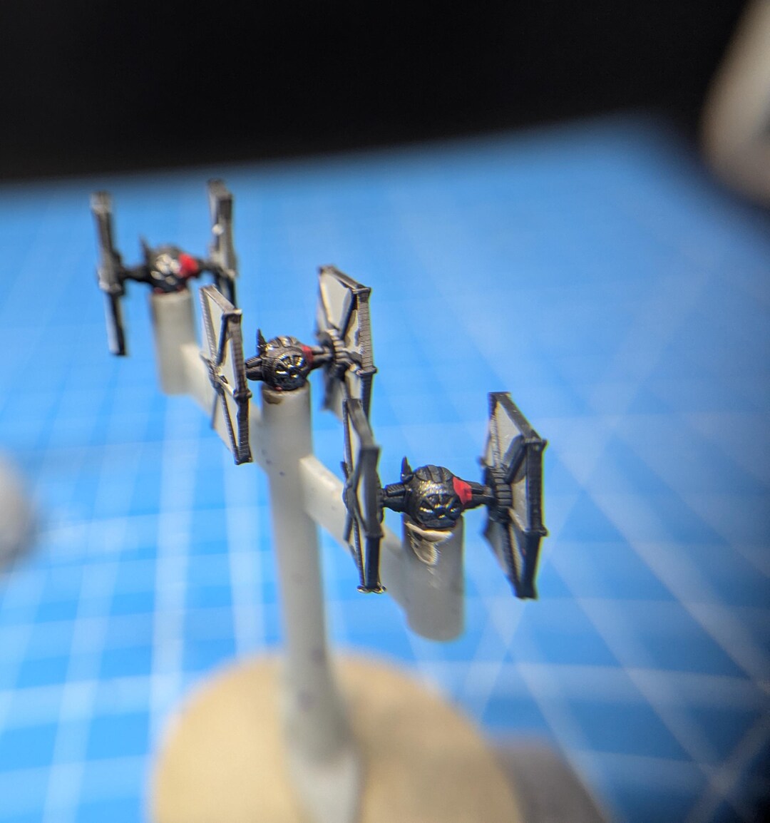 First Order Tie-sf Space Superiority Fighter Squadron (6) for Star Wars ...