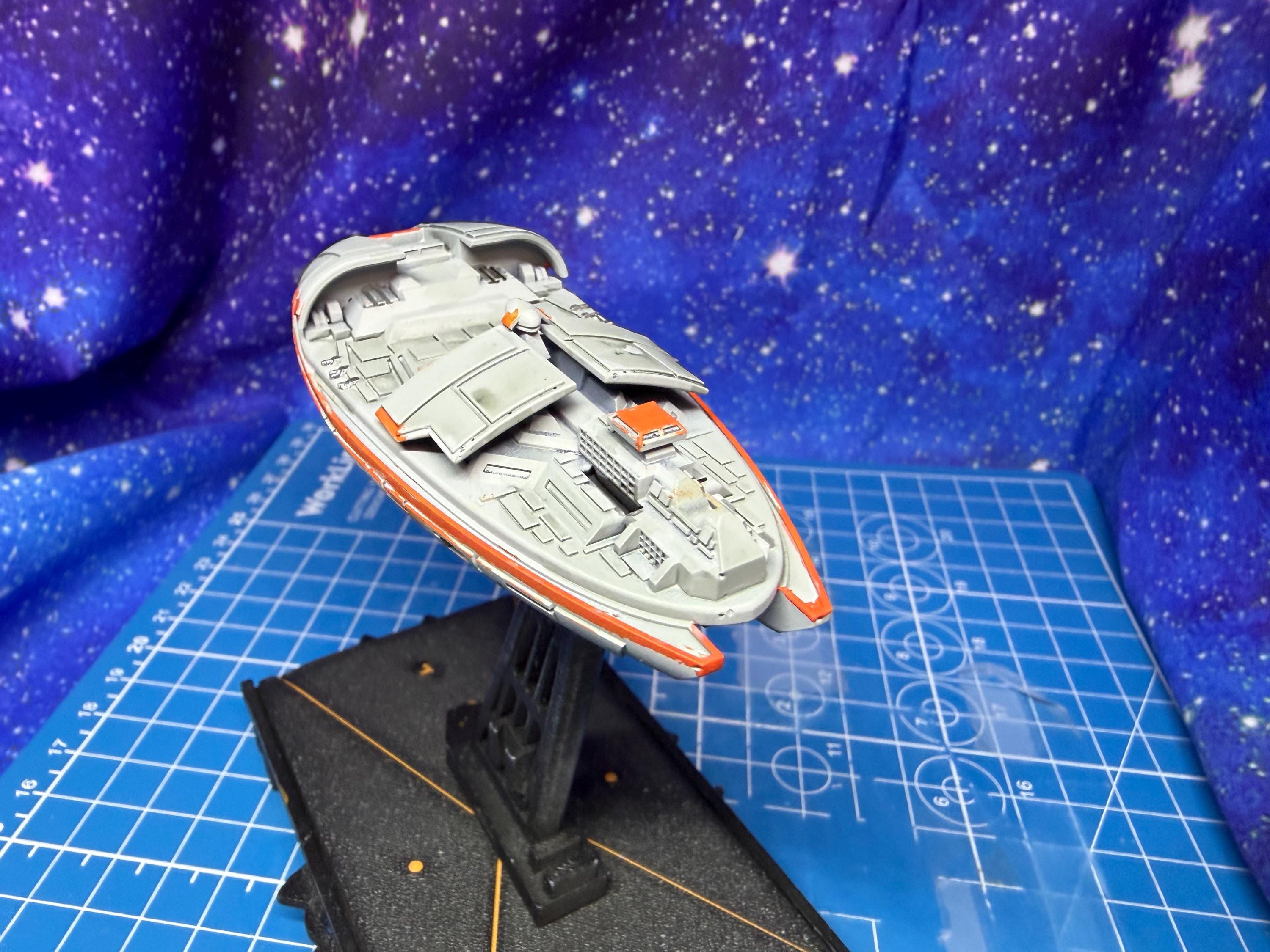 Old Republic Valor-class Cruiser for Star Wars Armada Scale Games 100mm ...