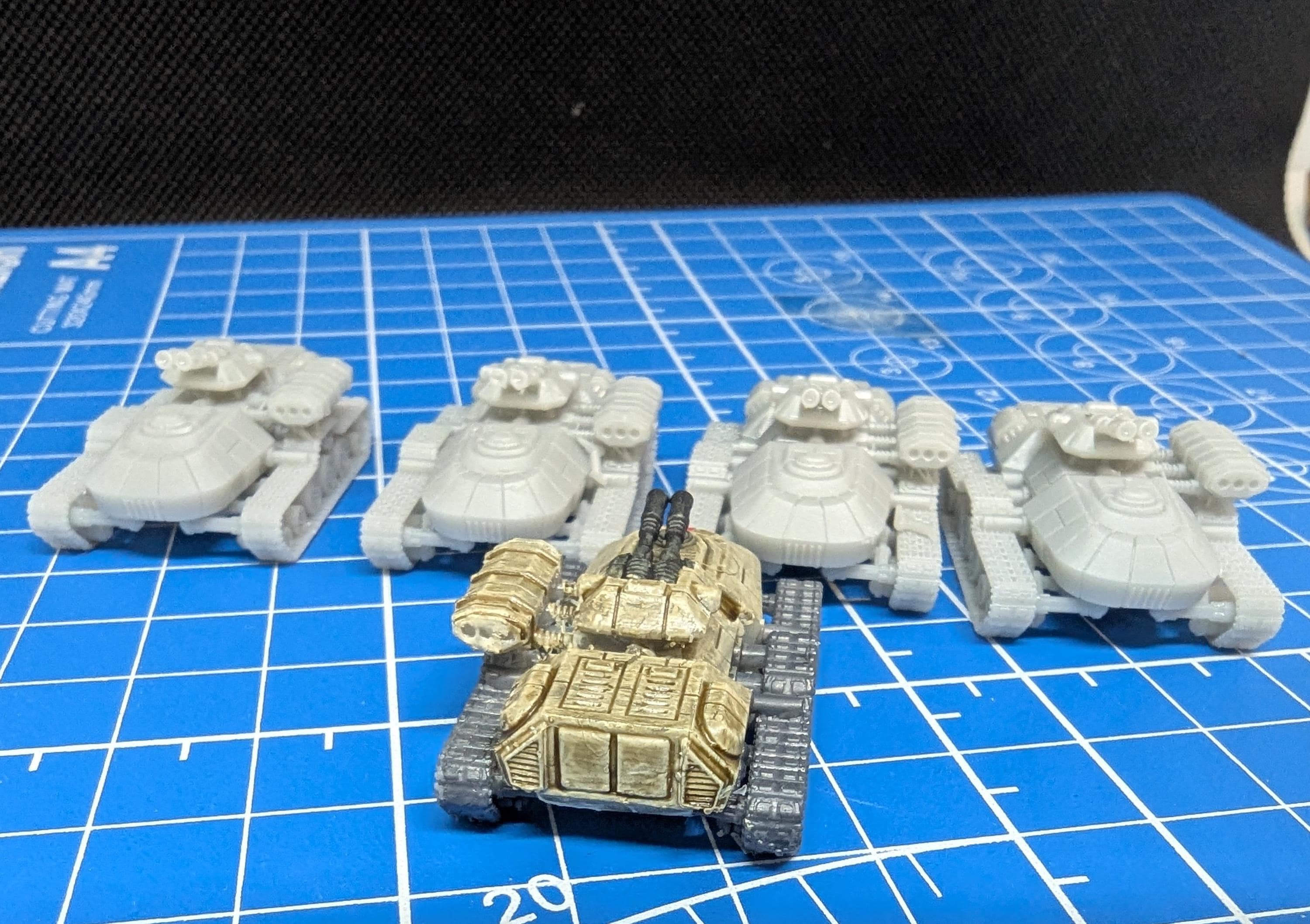 6mm Scale Rebel T3-B Heavy Attack Tank Platoon (5) - Etsy