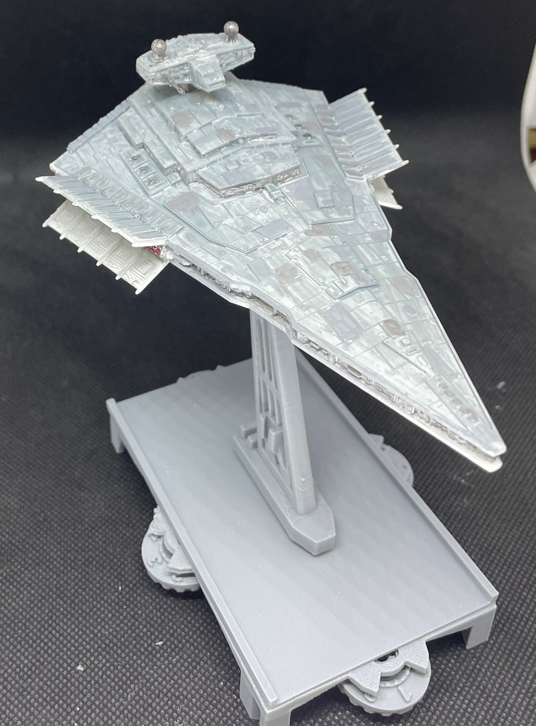 Star Wars Armada Custom Victory Class Star Destroyer Missile Bays Open ...