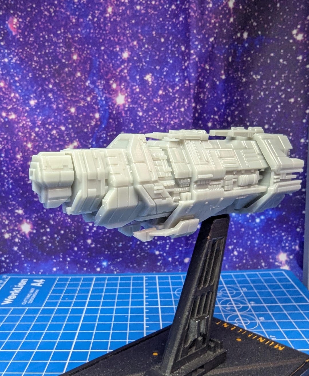 UNSC Marathon-class Heavy Cruiser 1:10000 Scale for Halo Armada ...