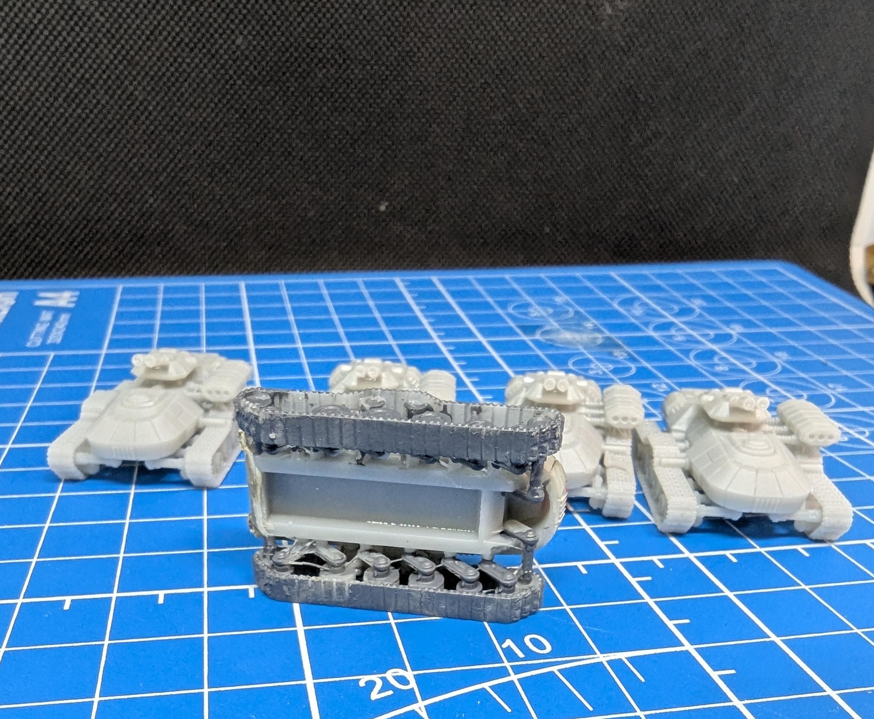 6mm Scale Rebel T3-B Heavy Attack Tank Platoon (5) - Etsy