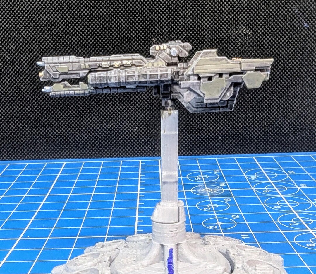 UNSC Charon-class Frigate Miniature (53.9mm) - Halo Armada Homebrew - Etsy