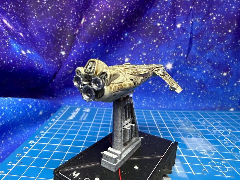 Rebel "longfin" Quarren Corvette for Star Wars Armada Scale Games 90mm ...