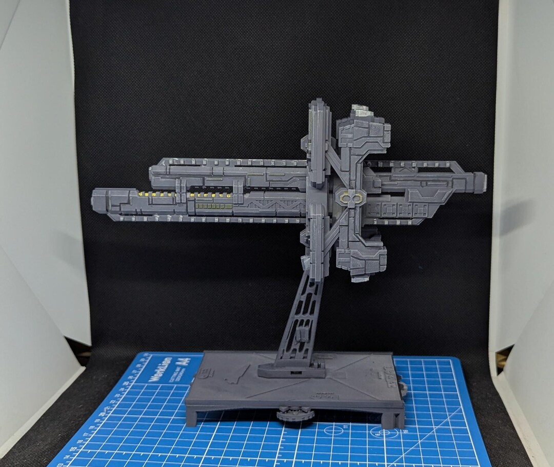 UNSC Erod Class Orbital Weapons Platform 1:10000 Scale for Halo Armada ...