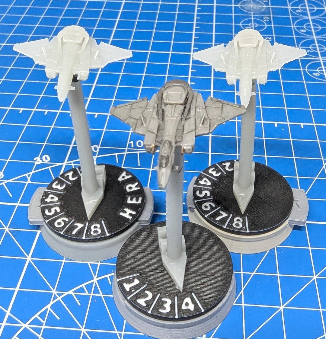 UNSC Winter-class Prowler Stealth Squadron (3) Halo Armada Homebrew or ...