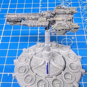 UNSC Charon-class Frigate 1:10000 Scale for Halo Armada Homebrew or ...