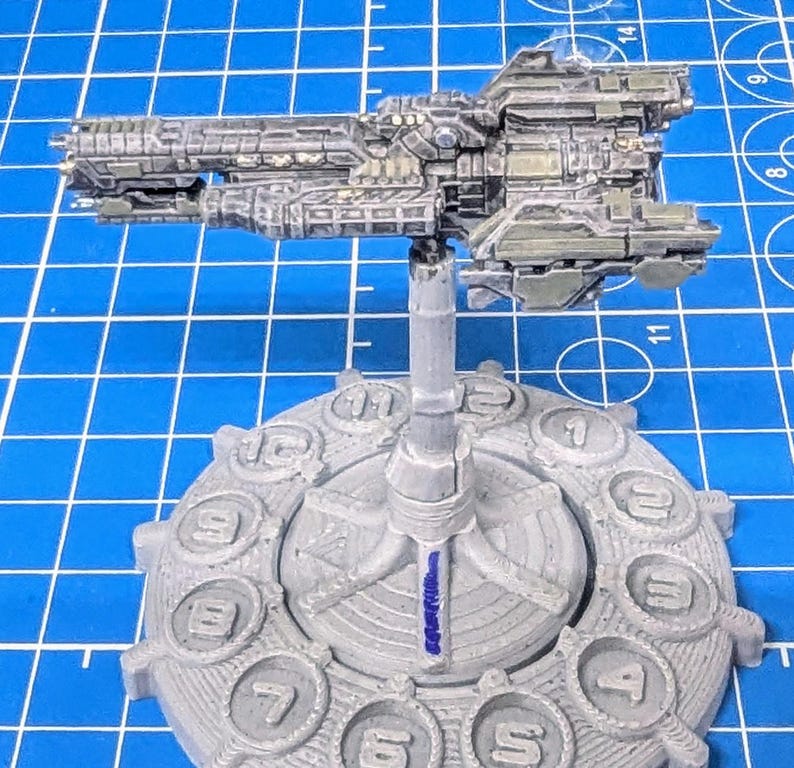 UNSC Charon-class Frigate Miniature (53.9mm) - Halo Armada Homebrew - Etsy