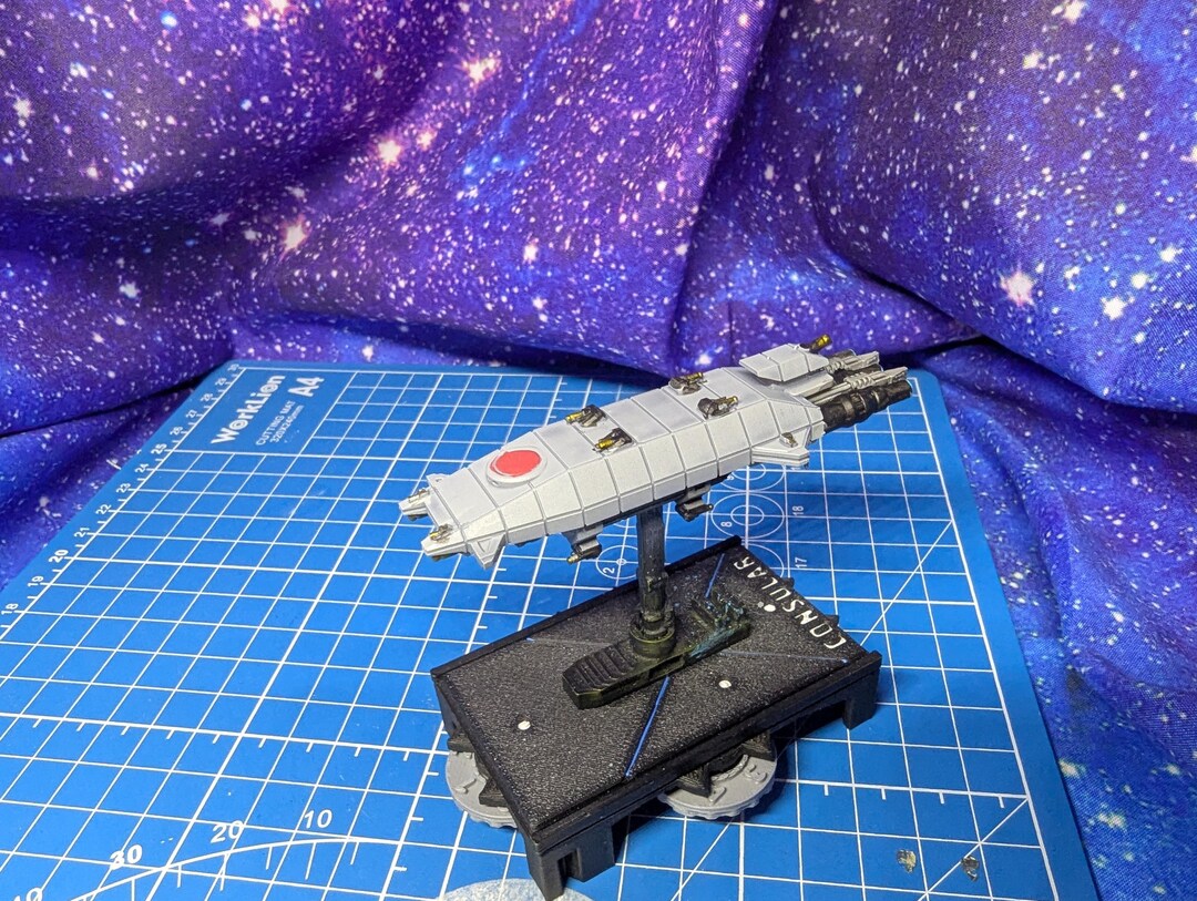 Babylon 5 Earthforce Cronos-class Frigate for Miniatures Games 86mm - Etsy