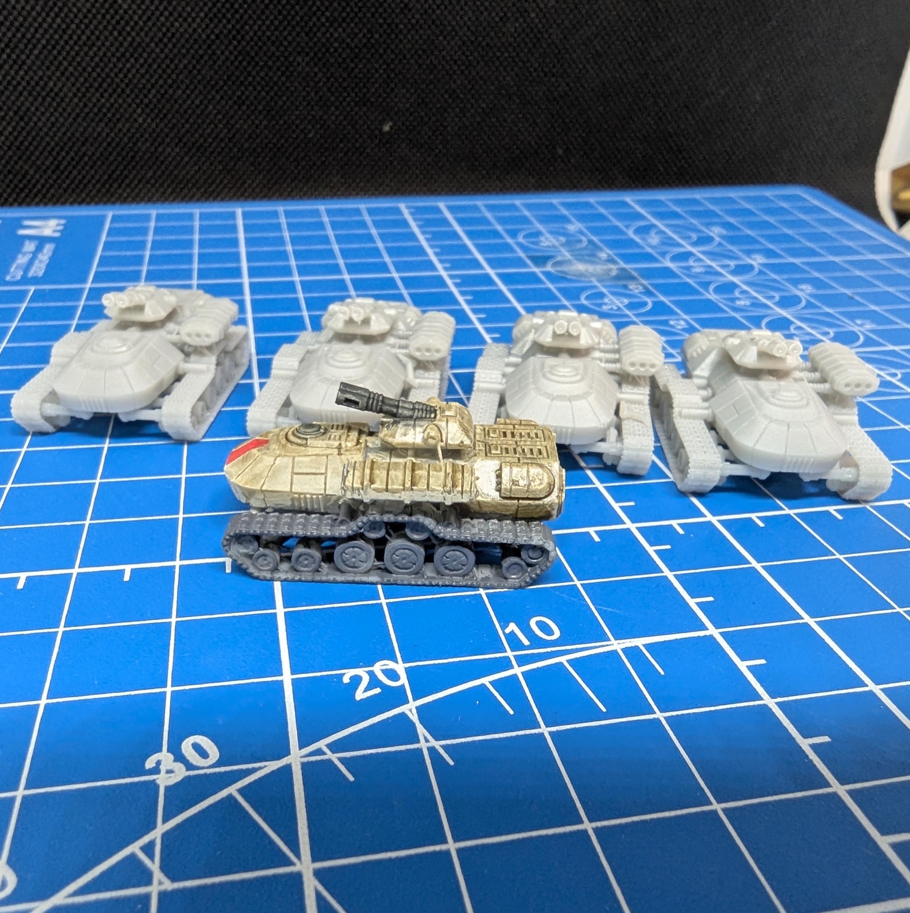 6mm Scale Rebel T3-B Heavy Attack Tank Platoon (5) - Etsy