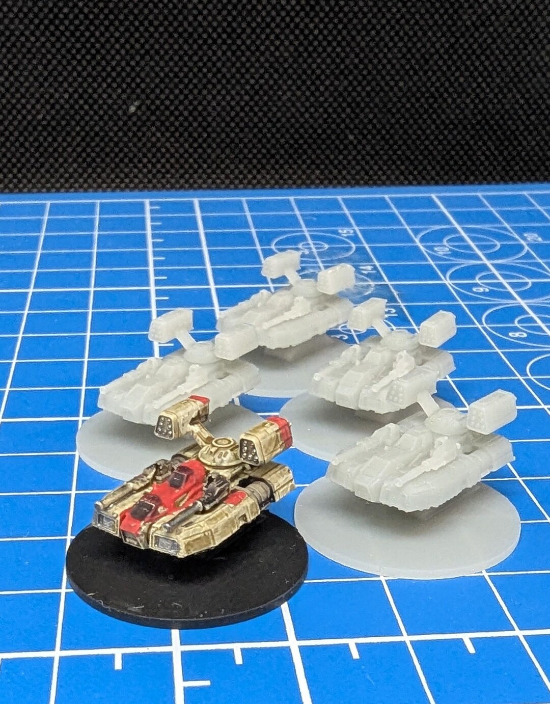 6mm Scale Rebel AAC-1 Insurgent Ordinance Tank Platoon (5) - Etsy
