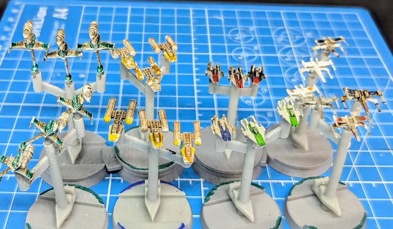 Rebels Fighter Squadron Reinforcement Pack 1 (8) Squadrons for Star ...