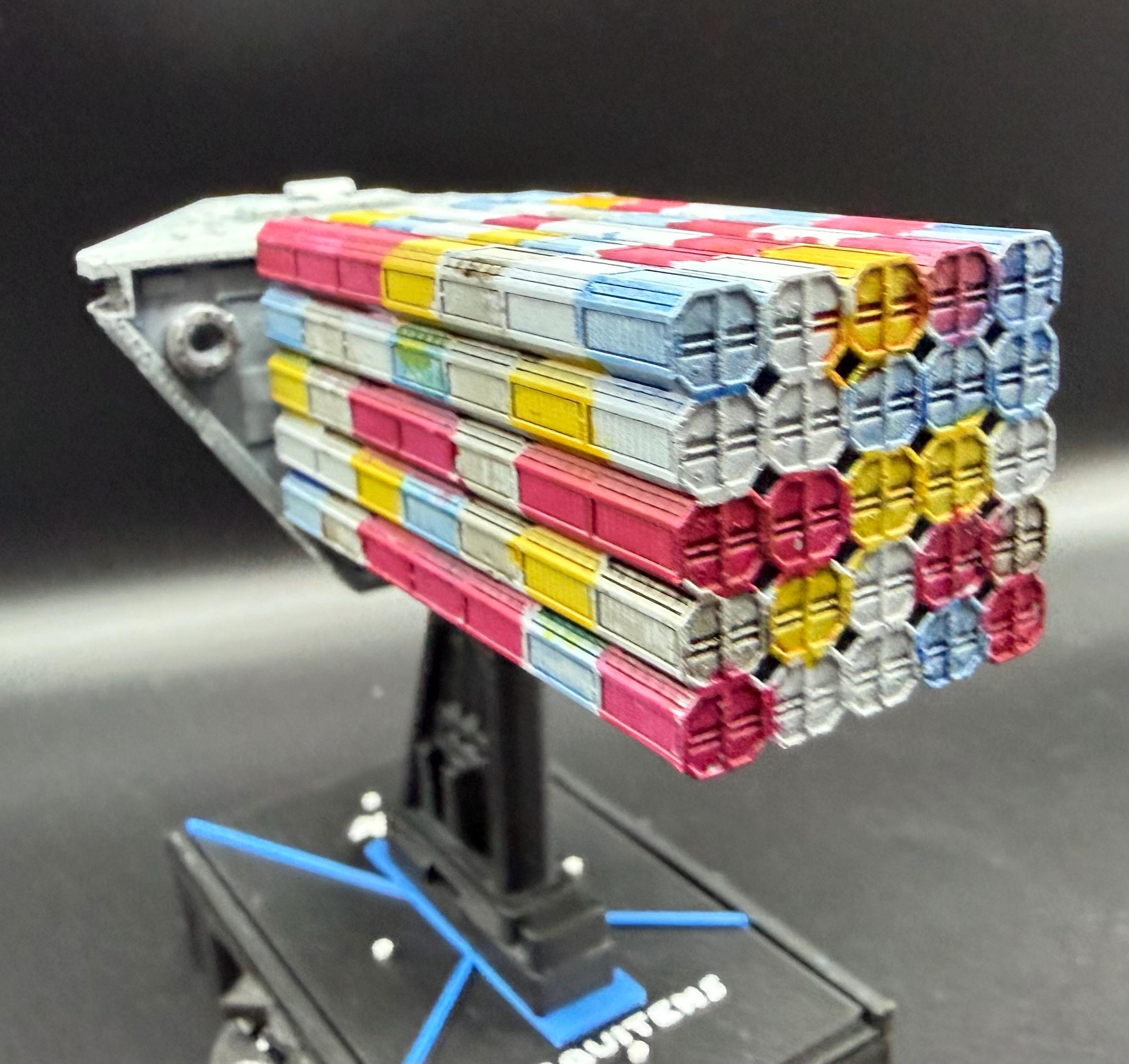 Imperial Class-4 Container Transport for Star Wars Armada Scale Games ...