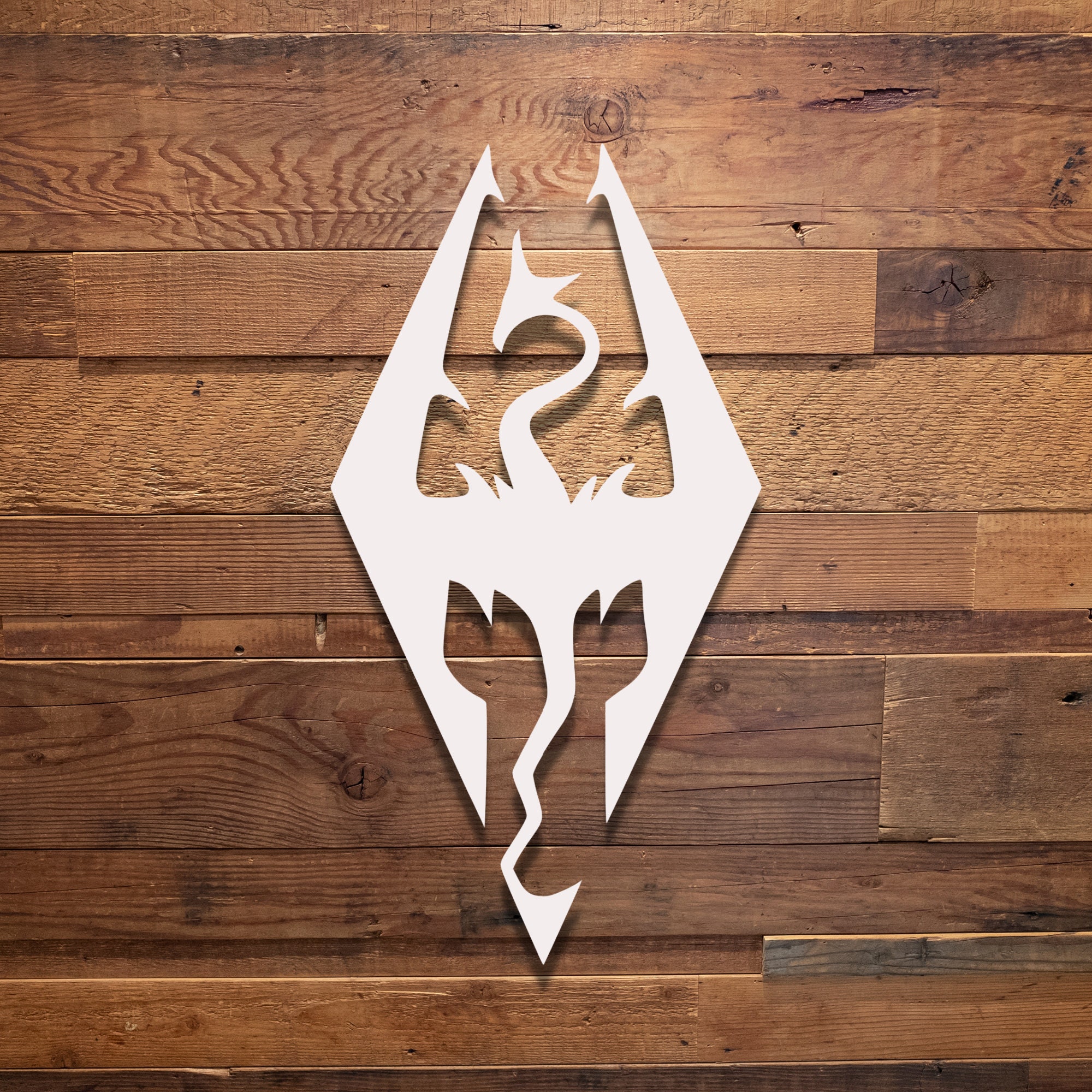 Skyrim Metal Wall Art Seal of Akatosh Elder Scrolls Metal - Etsy