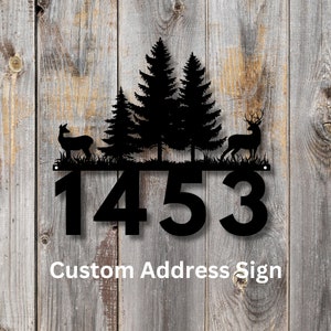 Custom Address Sign, Home Address Sign, Address Signs, Address Signs ...