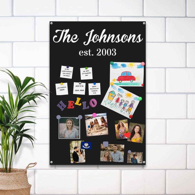 Framed Magnet Board - Etsy