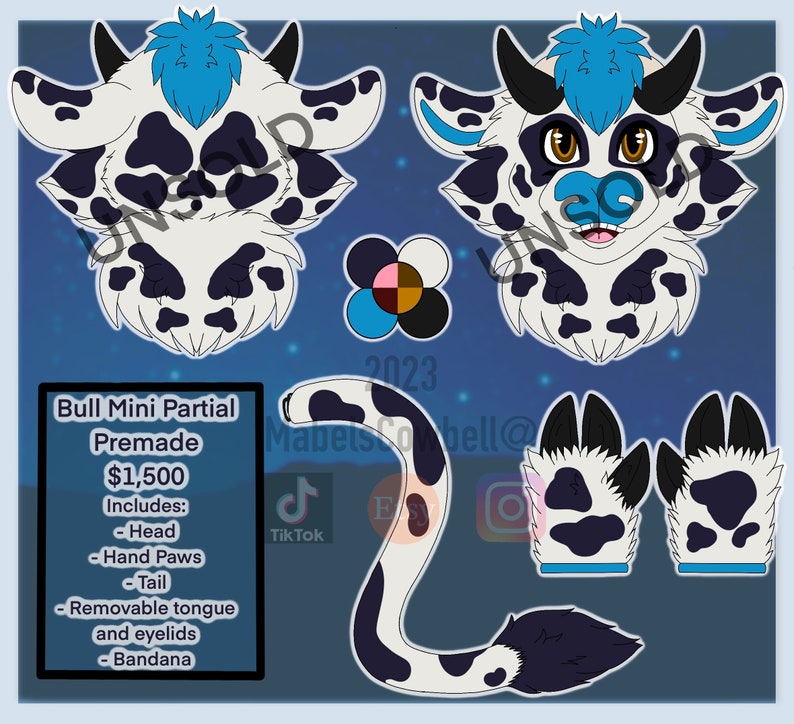 Fursuit Ref Sheets - Etsy