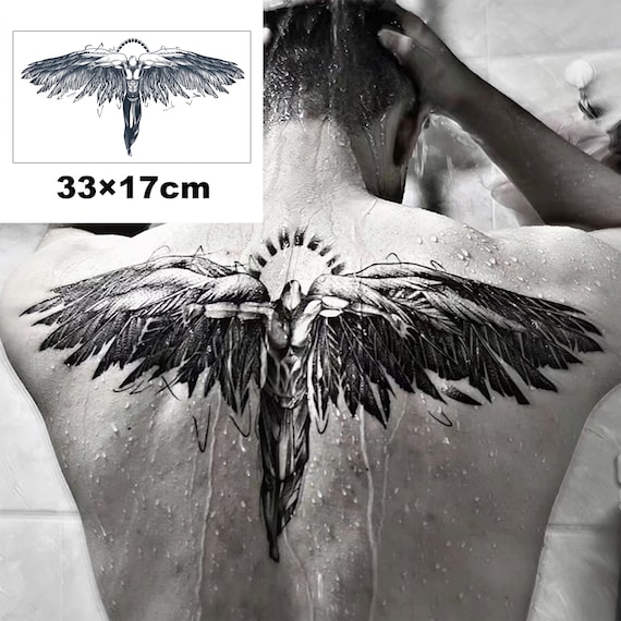 Angel Wings Tattoos On Back Angel Wing Tattoo Idea | Tattoo Ideas For
