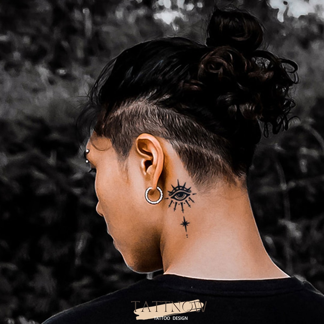 Temporary Tattoo | Eye Semi-permanent Tattoo | Eye Tattoo| Tattoo Ink ...