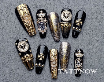 Crown Nail Art - Etsy