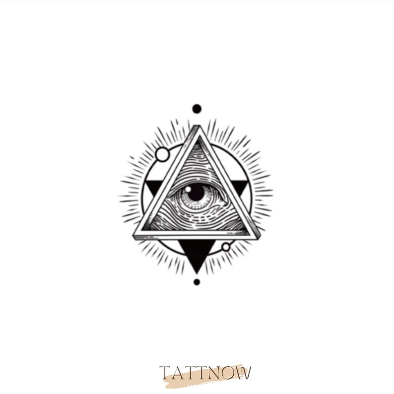 God Eye Semi-permanent Tattoo | Eye Semi Tattoo| Tattoo Ink | Temporary ...