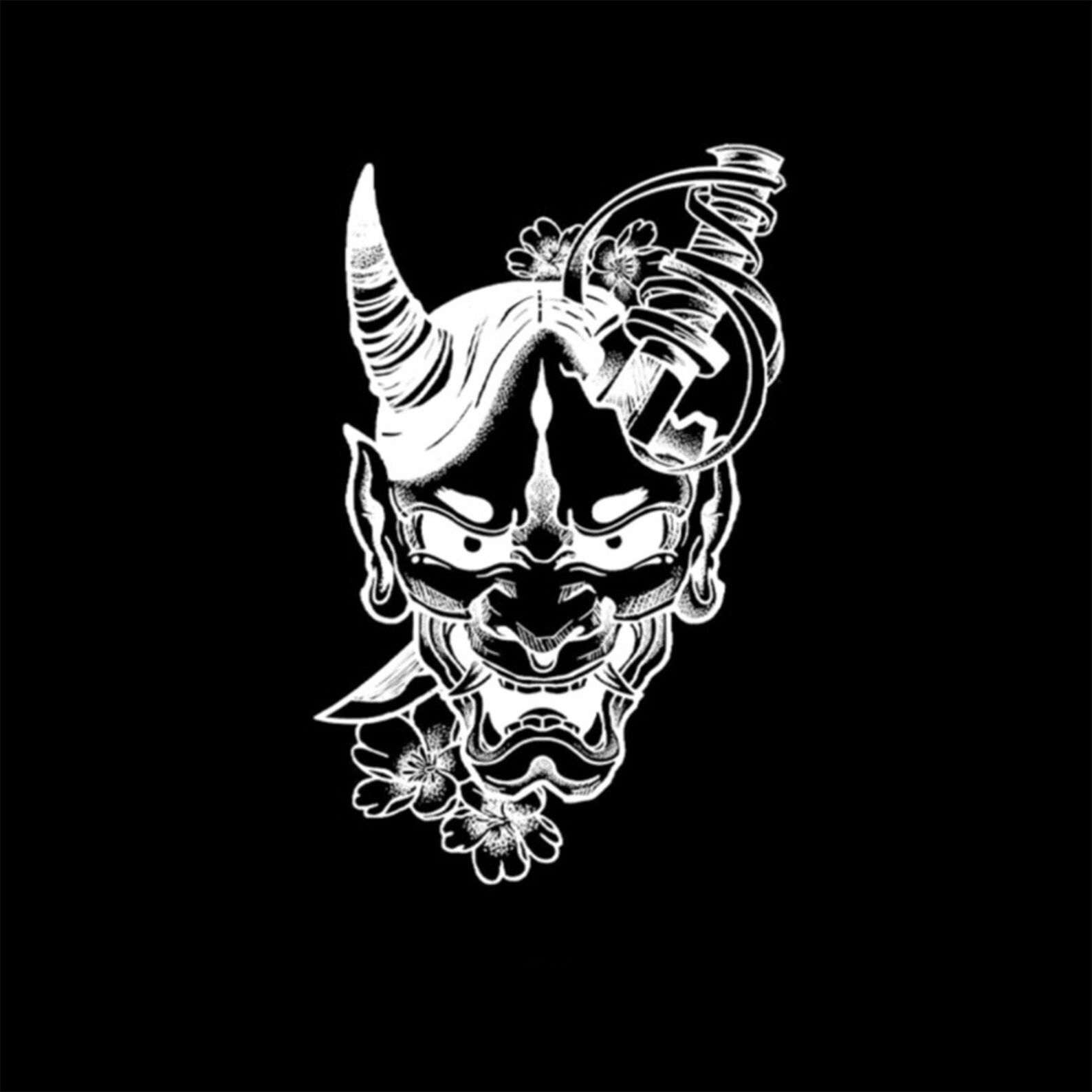 Japanese Samurai Prajna Semi-permanent Tattoo Oni Samurai - Etsy