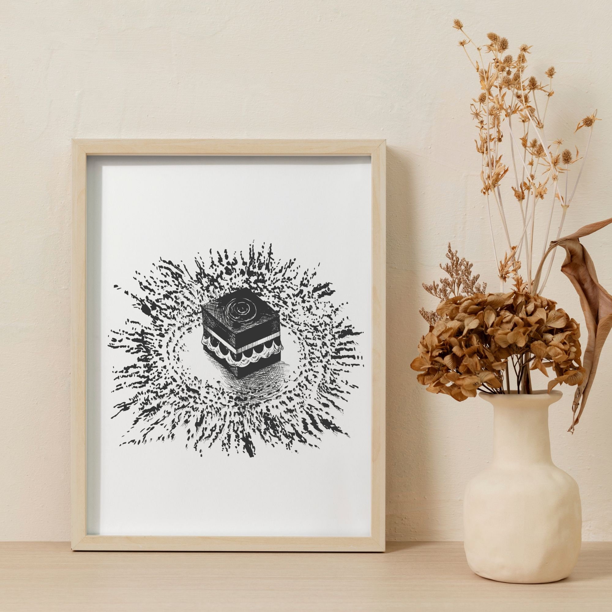 Kaaba Art, Mecca Wall Art, Kaaba Abstract, Islamic Wall Art, Arabic Art ...