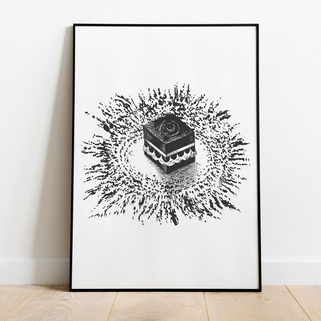 Kaaba Art, Mecca Wall Art, Kaaba Abstract, Islamic Wall Art, Arabic Art ...