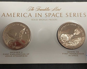 America in Space Coin Collection - Etsy