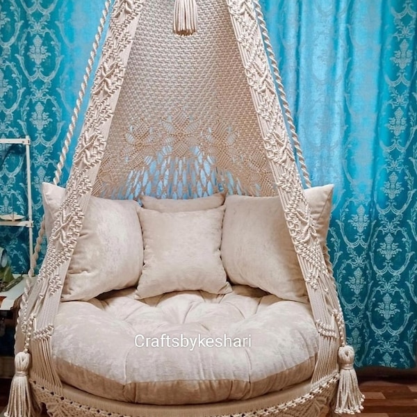Macrame Swing Chair - Etsy