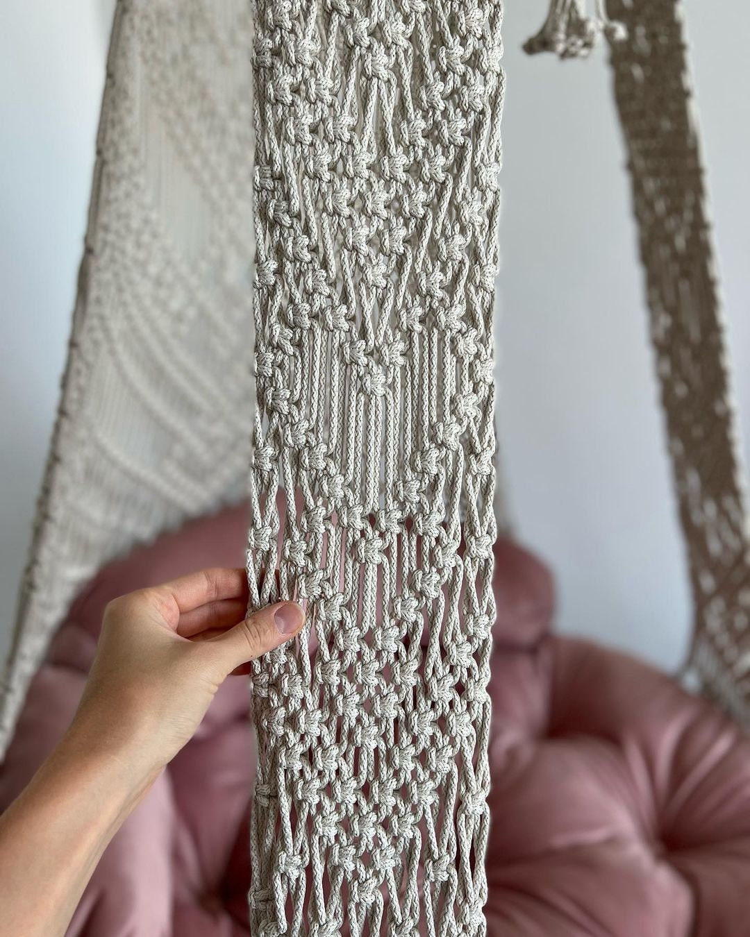 Swing Macrame Swing Chair Egg Chair Swing Chair Hanging - Etsy