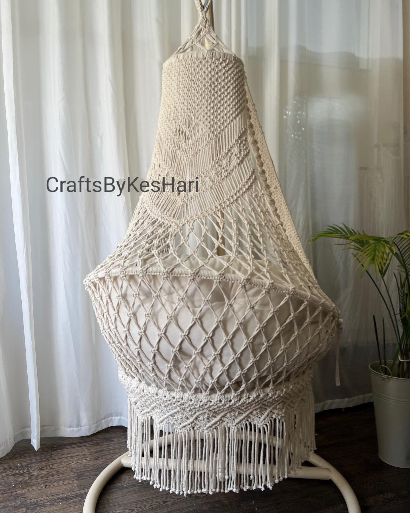 Comfortable Macrame Swing, Double Seat Swing, Macrame Swing Chair, Macrame Bed, Hammock Swing ...