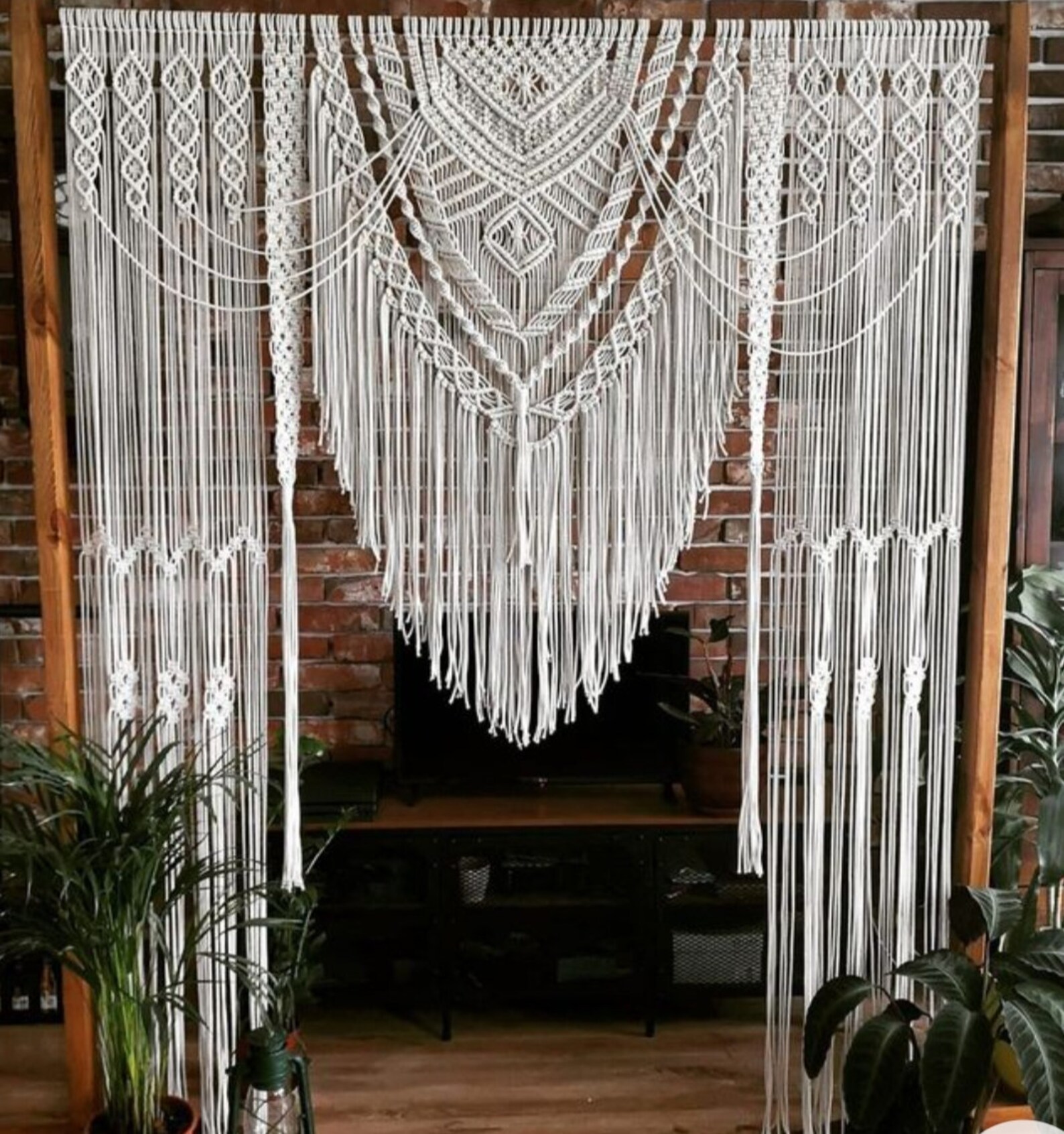 Macrame Wedding Arch, Macrame Wedding Arch Arbor, Macrame Wedding ...