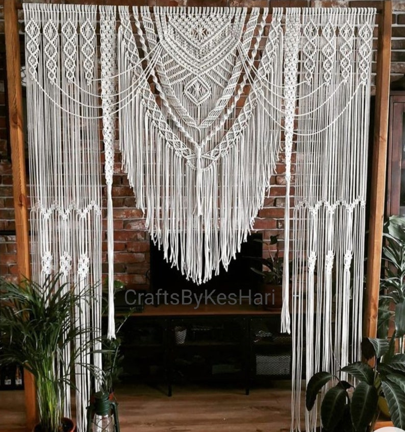 Macrame Wedding Arch, Macrame Wedding Arch Arbor, Macrame Wedding ...