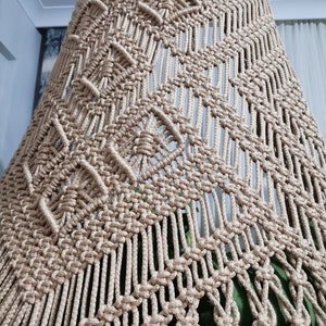 Macrame Swing Chair, Macrame Round Swing, Macrame Swing, Macrame ...