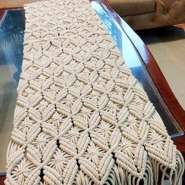 Macrame Table - Etsy